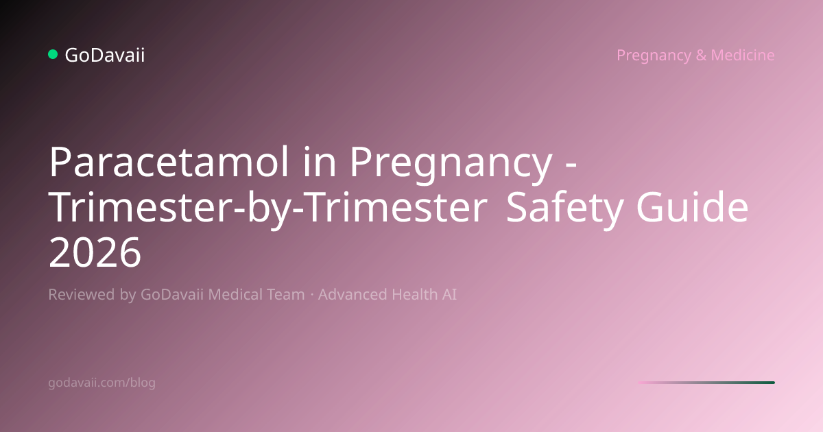 Paracetamol in Pregnancy — Trimester-by-Trimester Safety Guide 2026 ...